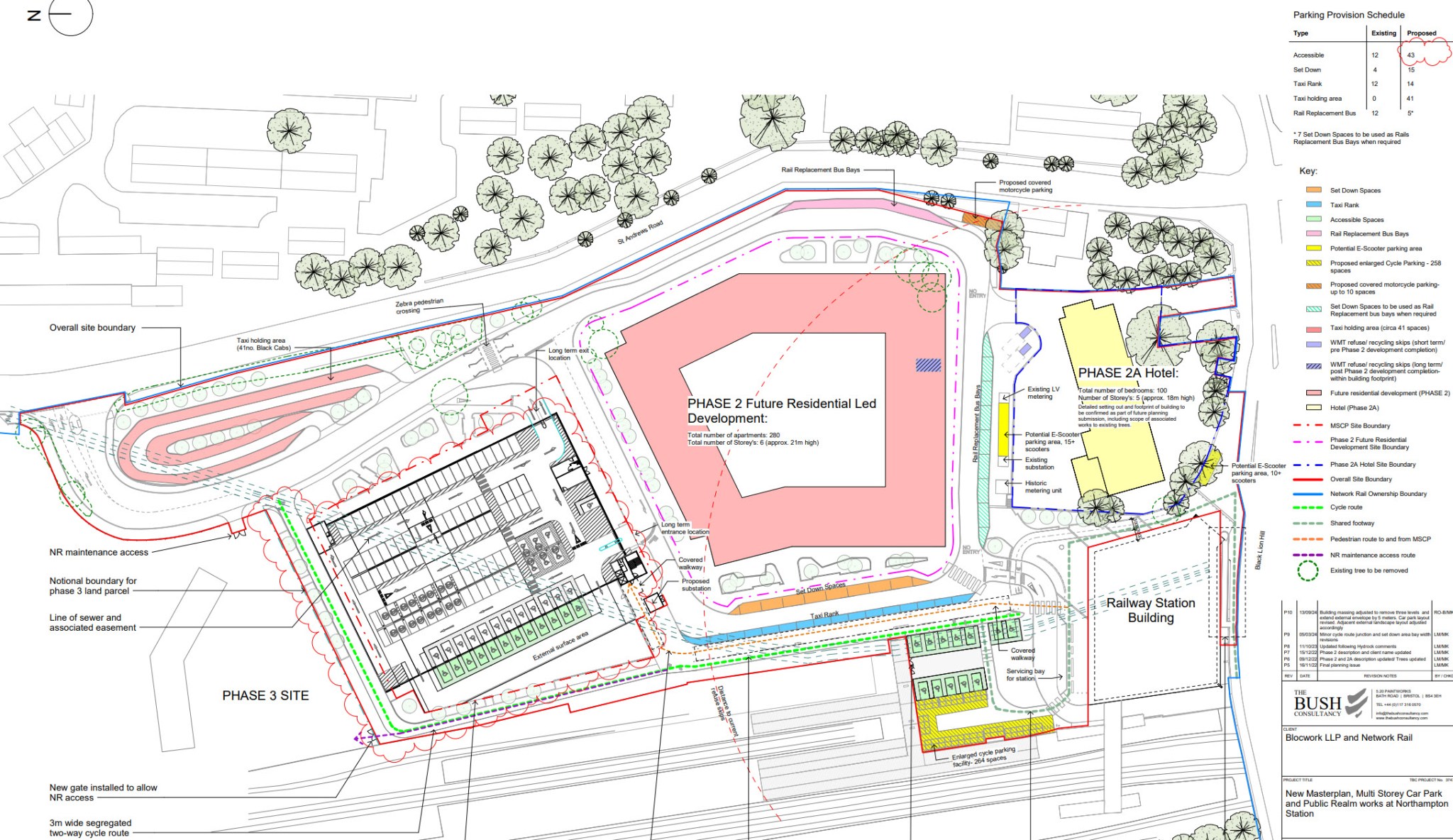 Station plan Nov 2024 – Living Streets Northampton